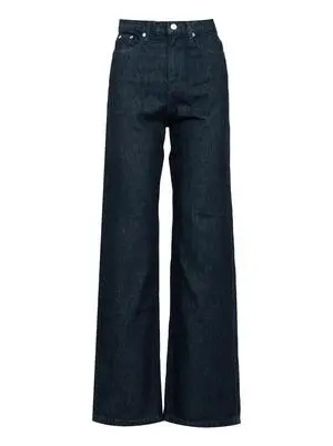 ROY ROGER'S Straight Leg Jeans - Dark Denim