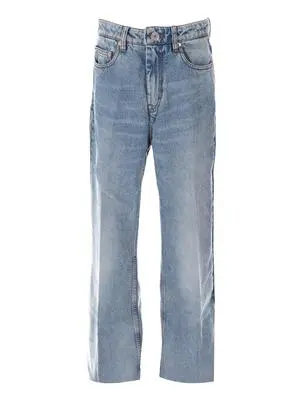 Ami Flare Fit Jeans - Bleu Used