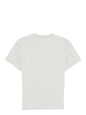 Ami Cropped T-shirt - Gris Cendre Chine