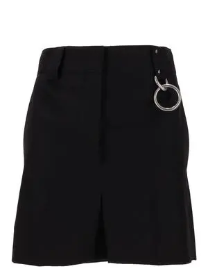 Prada Pantaloni Gabardine - Nero