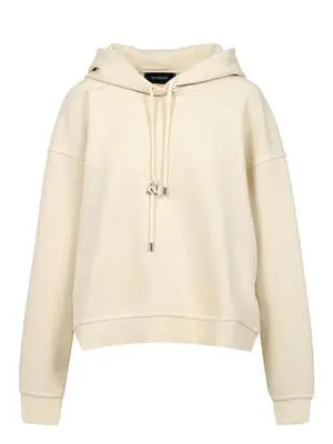 Sportmax Hooded Pullover Top - Ivory