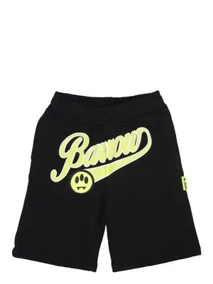 BARROW Printed Shorts - Black