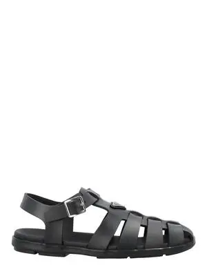 Prada Caged Fisherman Sandals - Nero
