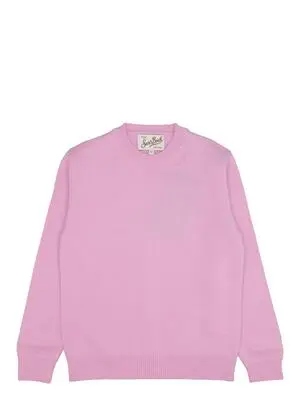 MC2 SAINT BARTH Crewneck Pullover - Baby Pink
