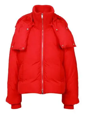 Sportmax Puff Coat - Red