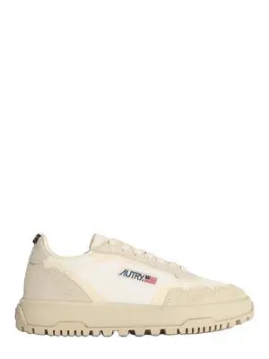 AUTRY Wildpace Low Leather Blend Sneakers - White
