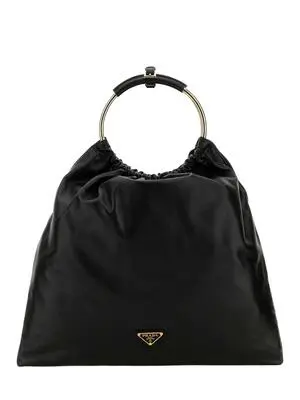 PRADA Nappa Leather Top Handle Bag