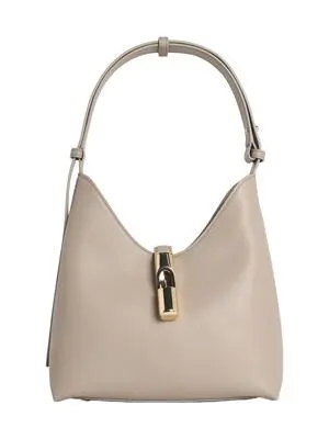 Furla Shoulder Bag With Metal Hardware - Grey