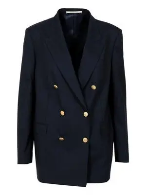 Tagliatore Double-breasted Blazer - Blue
