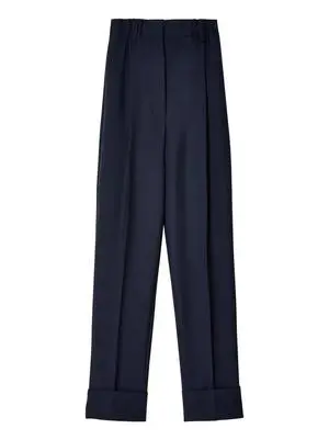Prada Straight Leg Trousers - Bleu