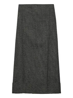 Prada A-line Maxi Skirt - Nero