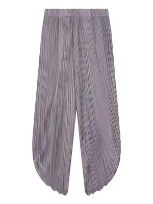 Giorgio Armani Pleated Jersey Trousers - Brown