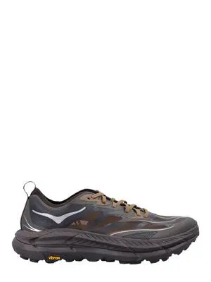 Hoka One One Lace Up Sneakers Tree Bark / Cast Iron