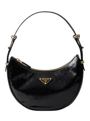 Prada Arqué Shoulder Bag - Nero