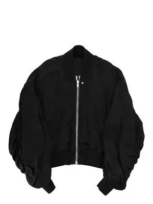 Rick Owens Bomber Jacket Bucket Flight - Black