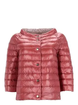 Herno Padded Reversible Coat - Pink