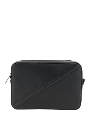 Fendi Camera Case Diagonal Shoulder Bag - Black