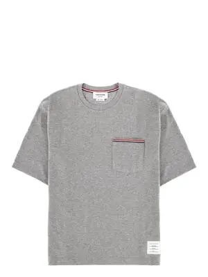 Thom Browne Milan' T Shirt - Grey