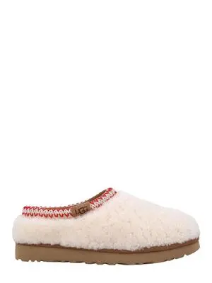 UGG Tasman Maxi Curly Mules - Beige