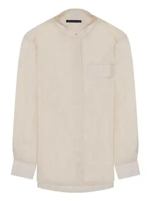 LOW BRAND Lyocell Shirt - Beige