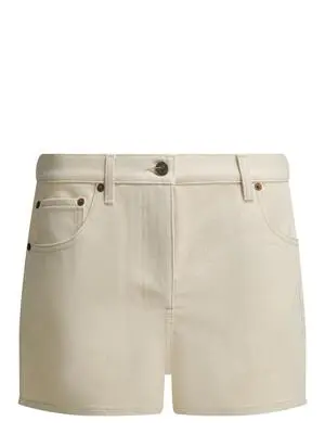 Valentino Garavani Cotton Shorts - White
