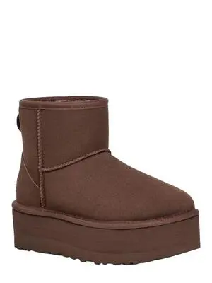 UGG Classic Mini Platform Boots - Brown