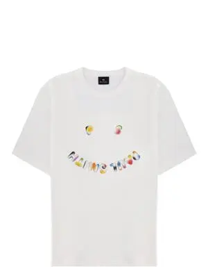 Paul Smith Happy T Shirt - White