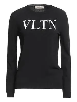 Valentino Garavani Logo Pullover - Black