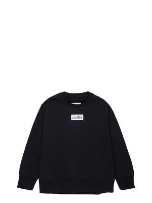 MAISON MARGIELA Logo Sweatshirt - Black
