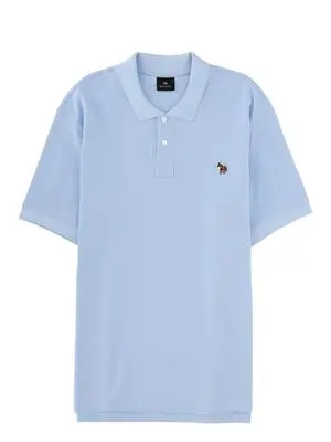 Paul Smith Zebra' Polo - Baby Blue