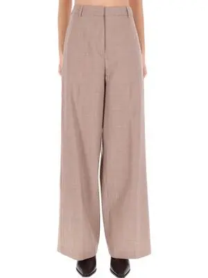 Fabiana Filippi Wide Leg Trousers - Beige