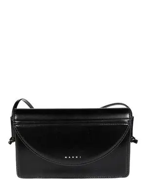 Marni Handbag With Logo - Black