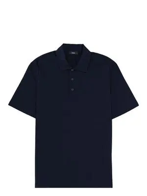 Herno Cotton Polo - Blue