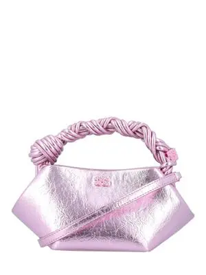 GANNI Mini Bou Bag - Silver Pink