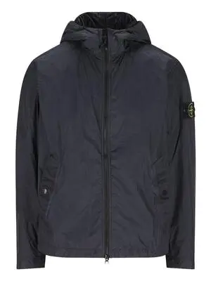 Stone Island Nylon Blouson Jacket - Blue