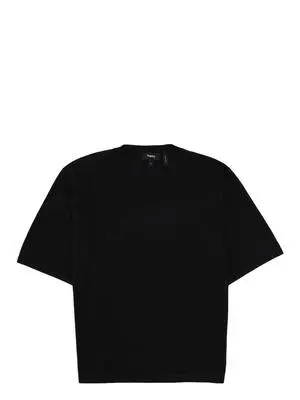 Theory Wool T-shirt - Black