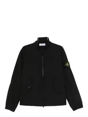 Stone Island Zipped Blouson Jacket - Black