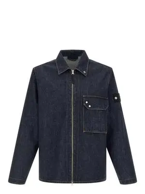 Stone Island Denim Shirt - Blue