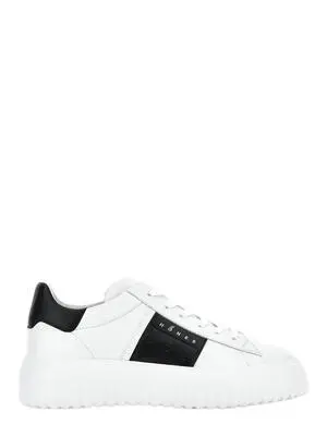 Hogan H Stripes Sneakers - White