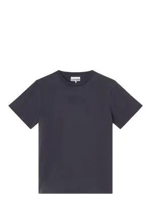 GANNI T-shirt With Logo - Black