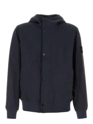 Stone Island Nylon Blouson Jacket - Blue