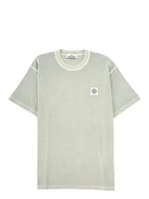 Stone Island T Shirt With Logo Patch - Multicolour