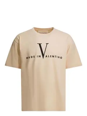 Valentino Garavani Made In T Shirt - Yellow