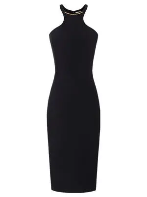 Elisabetta Franchi Dress With Jewel Detail - Black