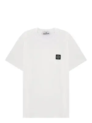 Stone Island Slim Fit T Shirt - White