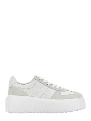 Hogan H-stripes Sneakers - White