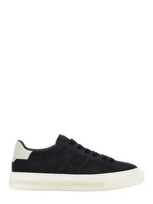 Hogan Low Top Suede Sneakers Blue