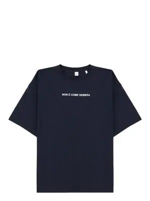 Aspesi It's Not What It Seems' T Shirt - Blue