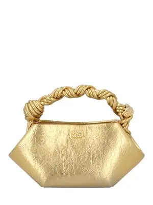 GANNI Mini 'bou' Handheld Bag - Gold