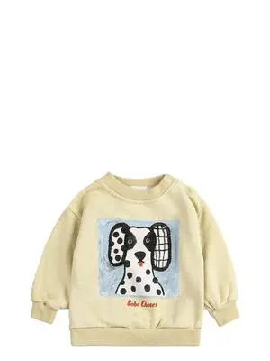 BOBO CHOSES Van Dog Sweatshirt - Yellow